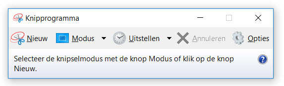 Screenshots maken en bewerken met Windows knipprogramma